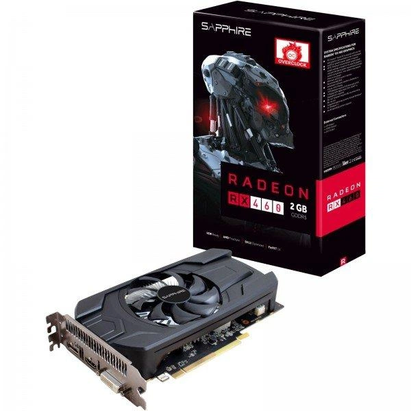 Видеокарта Sapphire AMD Radeon RX 460 2Gb (11257-10) (GDDR5, 128 bit ...