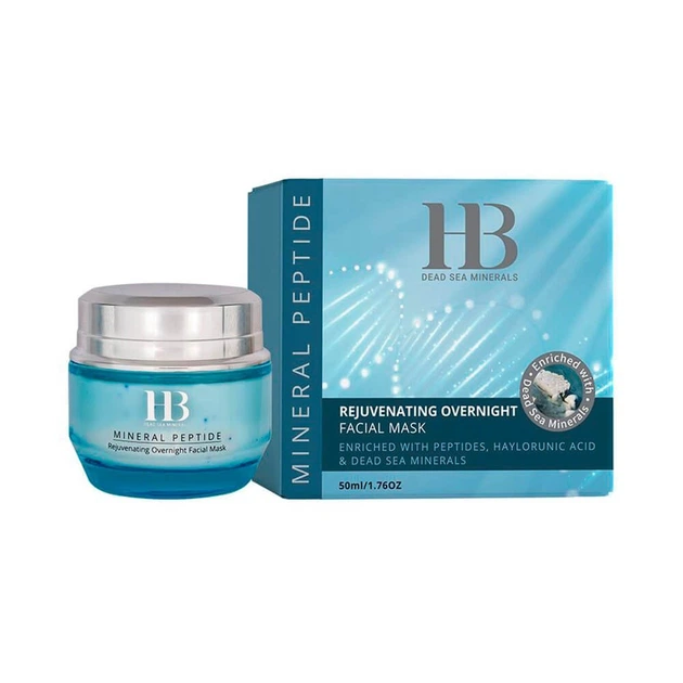 Питательная и омолаживающая ночная маска для лица с пептидами ...