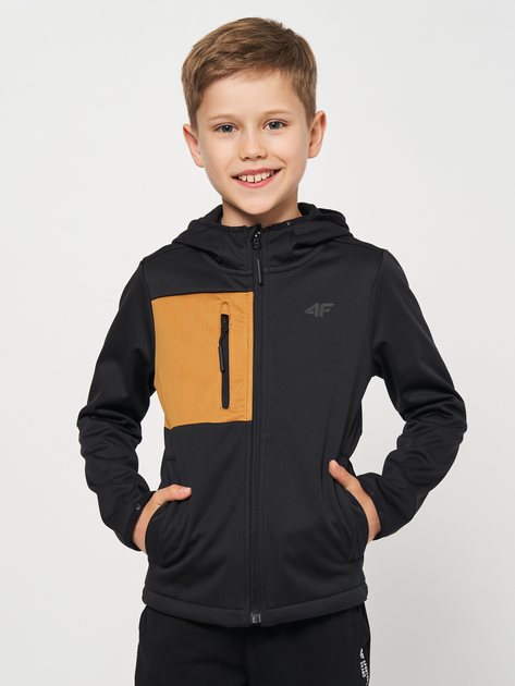 Подростковая ветровка-софтшелл для мальчика 4F 4FJSS23TSOFM041-20S 146 ...