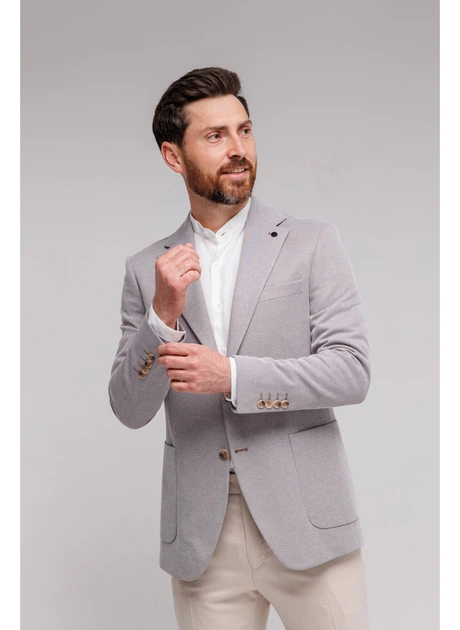 Піджак чоловічий NAVI NV231-3X-04-S 58 Бежевий – Брендовая одежда | ROZETKA