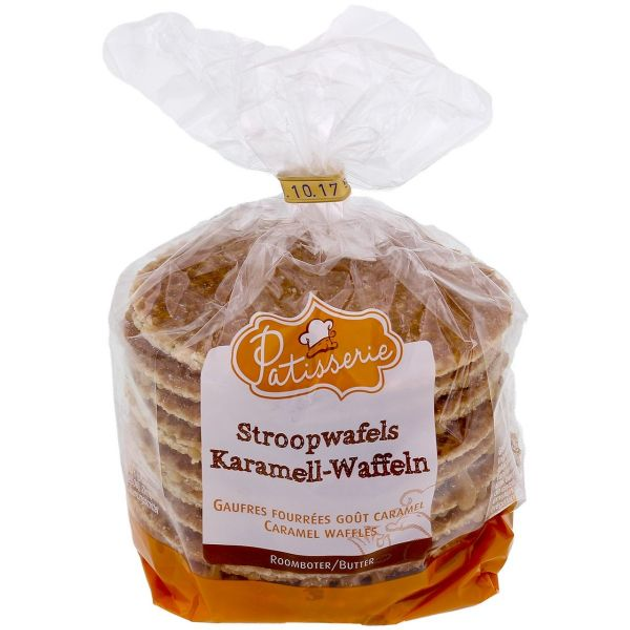 Вафли голландские Patisserie с карамелью 400 г – ROZETKA. Купить Вафли ...