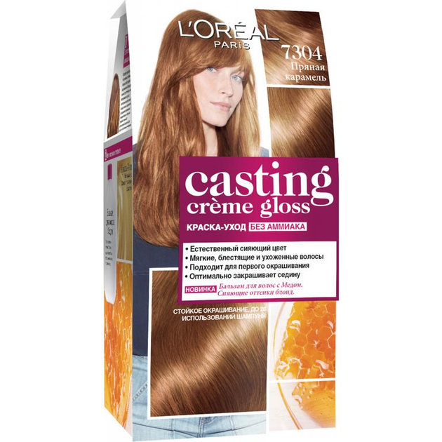 Краска для волос L"Oreal Paris Casting Creme Gloss 7304 - Пряная ...
