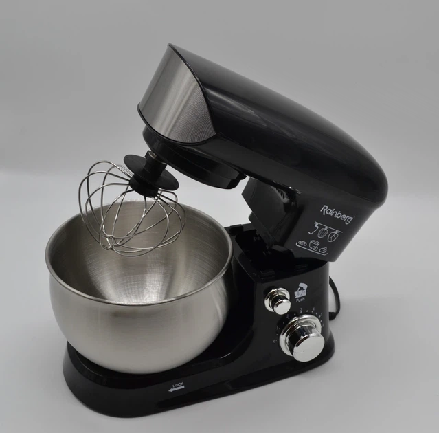 Кухонний комбайн - тістоміс Rainberg RB 8083 3200 Вт Чорний – фото, відгуки, характеристики в ...