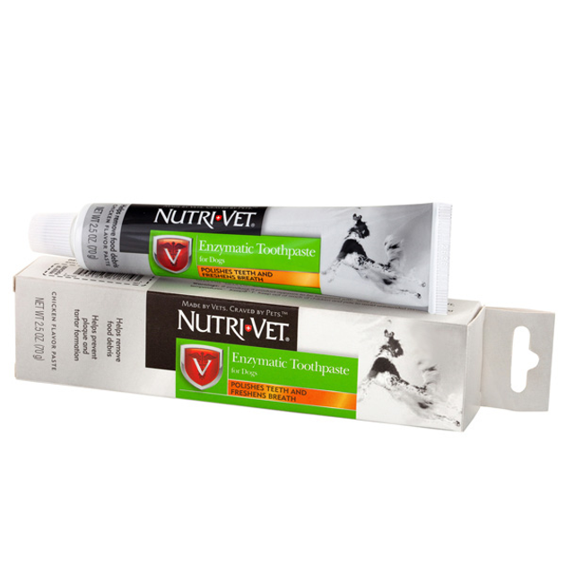 Зубная паста для собак Nutri-Vet Enzymatic Toothpaste 0.07 кг ...