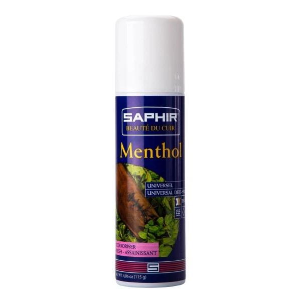 Дезодорант для обуви Saphir MENTHOL, аэрозоль, 200 мл (64135379) от ...