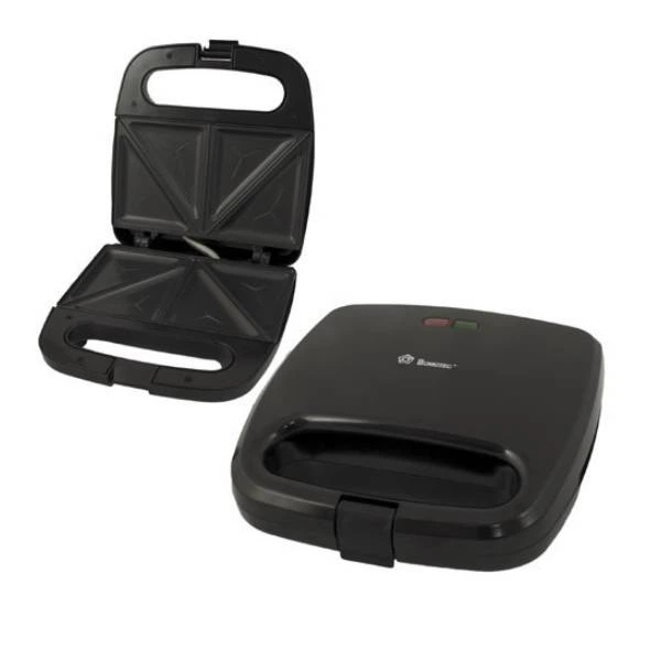 Сендвичница бутербродница Domotec Ms 7777 1000 Вт Черная (bks_01680 ...