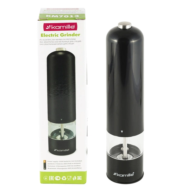 Универсальная и эффективная электрическая мельница для специй Kamille ...