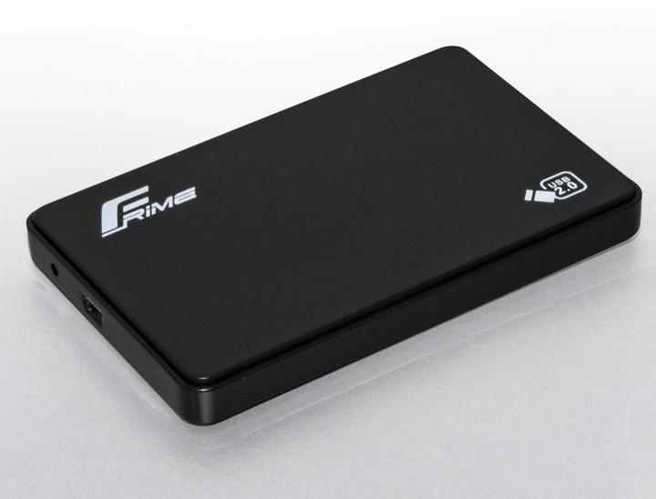 Внешний карман Frime SATA HDD/SSD 2.5", USB 2.0, Plastic, Black (FHE10.25U20) – фото, отзывы ...