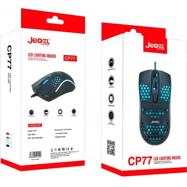 Компьютерная проводная мышь USB JEDEL CP77 – фото, отзывы ...