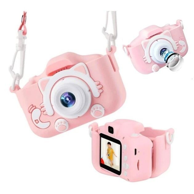 Дитяча фотокамера із записом відео та іграми Children’s fun Camera ...