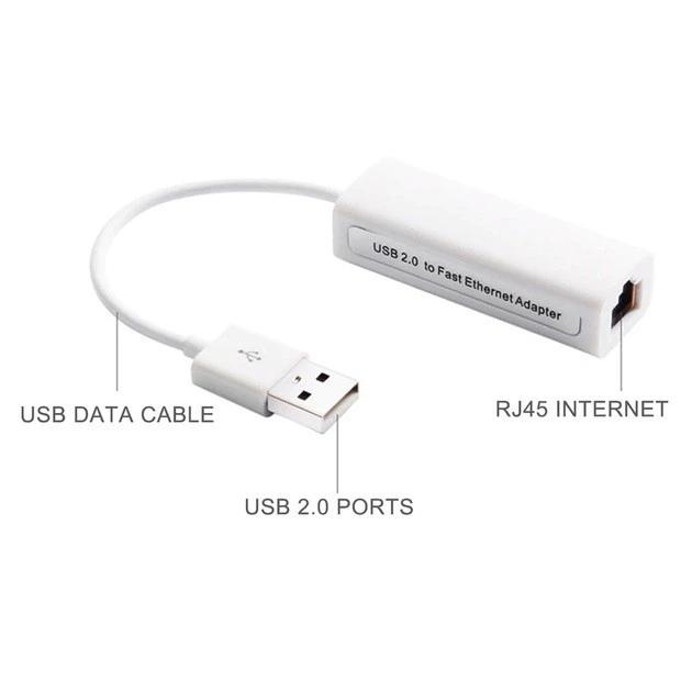 Сетевая карта USB (USB to LAN) Ethernet RTL8152 для Android TV MiBox Планшетов Win 7 8 10 XP ...