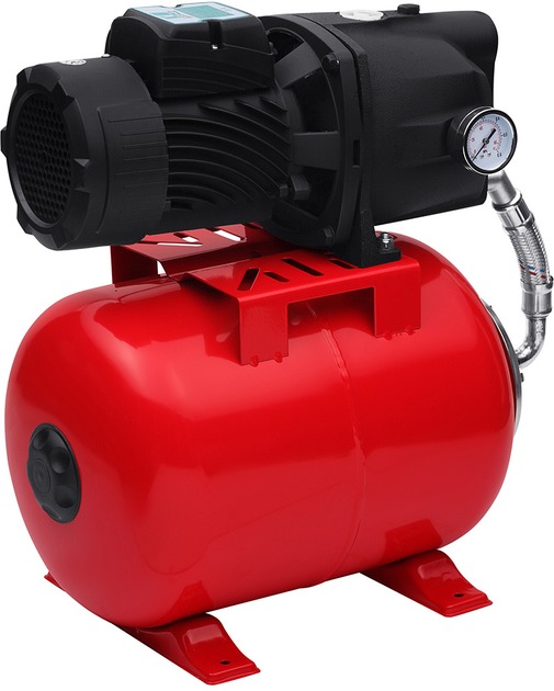Насосная станция PUMPMAN ATJET100 Hmax 43 м Qmax 3.6 куб.м 750 Вт бак ...