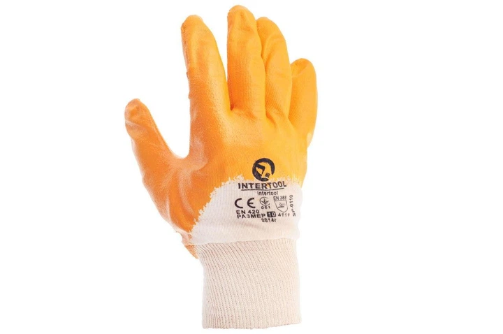 Перчатки Intertool - нитрил 10" (SP-0110W) – фото, отзывы, характеристики в интернет-магазине ...