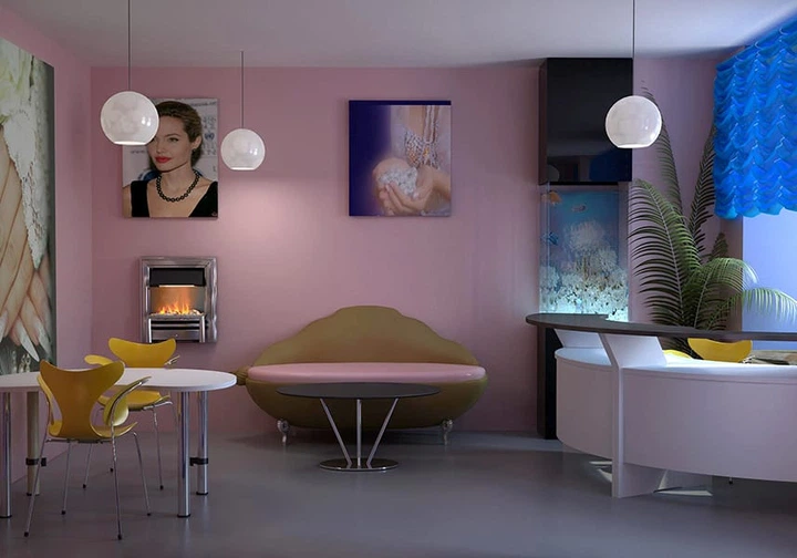 Электрокамин паровой Dimplex Opti-Myst Chesford с настоящим 3D эффектом пламени, обогревом ...