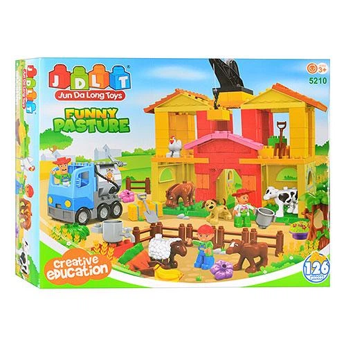 Конструктор JDLT 5210 ФЕРМА - Дом (126 дет.) – игрушки с доставкой от ROZETKA