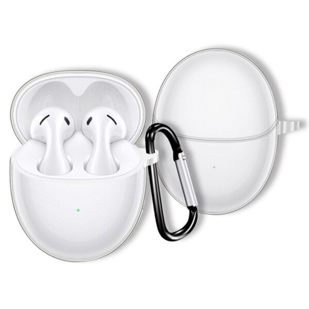 Защитный чехол Deexe Clear Case для Huawei FreeBuds 5 - Transparent ...