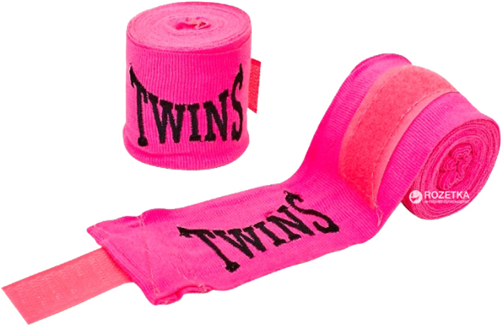 Бинты боксерские Twins 3 м Розовые (5466-3-3) – фото, отзывы ...