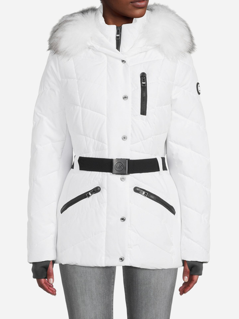 Пуховик зимний женский Michael Kors 399370131 XL Белый (1159782318) – в ...