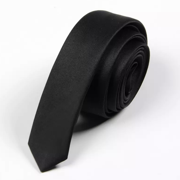 Галстук Bow Tie House очень узкий черный 20393 от продавца: Clothing ...