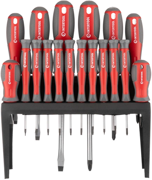 Набір викруток Intertool 18 предметів (VT-3350) – фото, відгуки, характеристики в інтернет ...