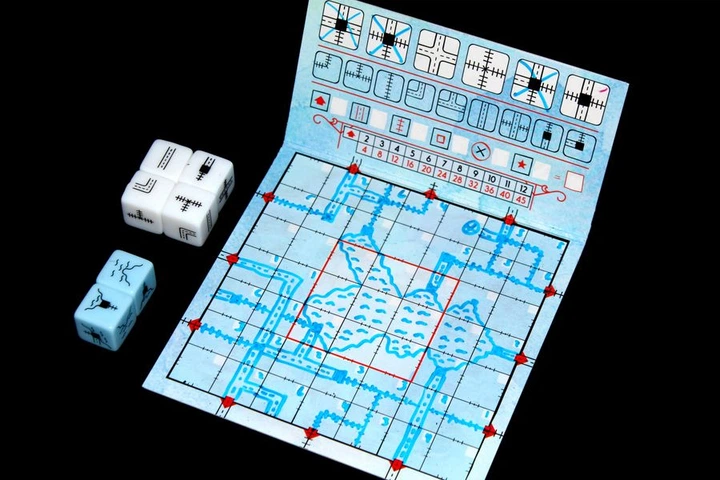 Настольная игра Kilogames Дорожные Сети. Темно-синяя версия (Railroad ...