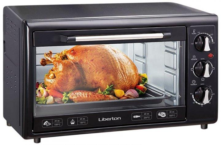 Электродуховка Liberton LEO-350 Black 35 л – фото, отзывы ...