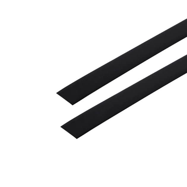 Самоклеющаяся декоративная кромковая полоса черный глянец Толщина 1мм ...