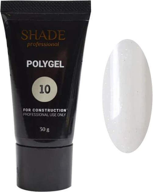 Полигель Shade Professional Polygel №10 с шиммером 30 г (2000994308531 ...