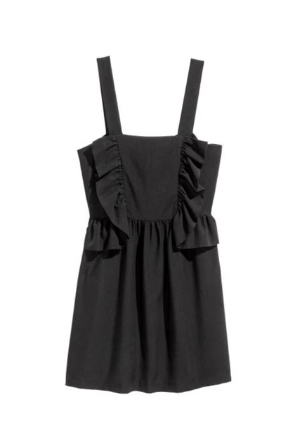 Платье из смесового лиоцелла H&M eur 36 Черное (7336-0446203001) – Брендовая одежда | ROZETKA