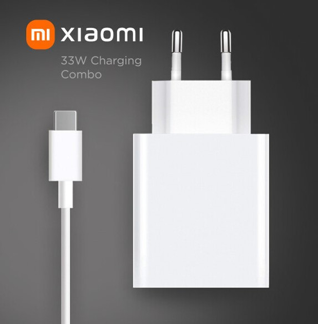 Зарядное устройство адаптер XiaoMi Charging Combo 33W Type-A (BHR6039EU ...