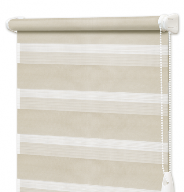 Рулонная штора День-Ночь Wenster Elegance DN 508 115х185 см открытого ...
