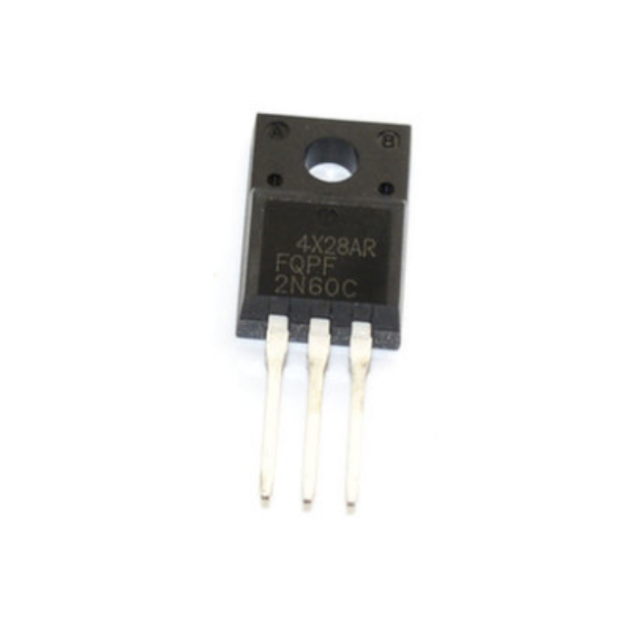 Транзистор 2N60C (FQPF2N60C) N-MOSFET; полевой; 600В; 2А; 23Вт; TO220F ...