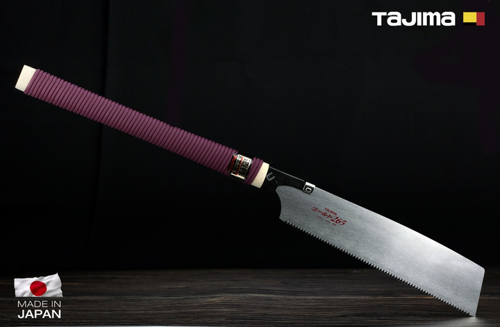 Пила ручная японская по дереву TAJIMA Japan Pull GNC-265 ротанговая ...