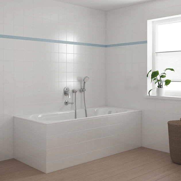 Душовий набір з тримачем, 3 режими струменю Grohe New Tempesta ...