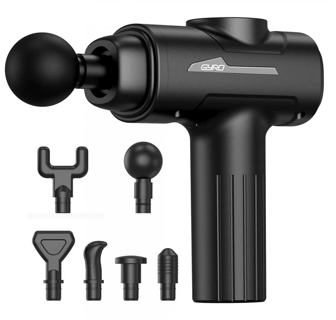 Перкуссионный массажер для тела и мышц, ручной мышечный массажный ...