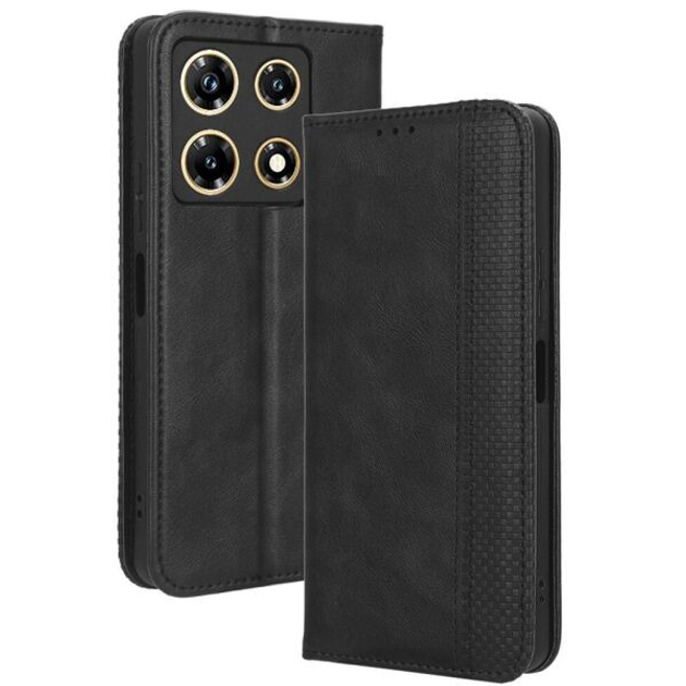 Чехол Deexe Retro Style для Infinix Note 30 Pro - Black – фото, отзывы ...
