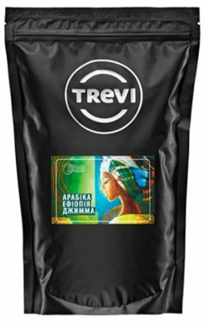 Купить Кофе в зернах Trevi Эфиопия Джимма (100% арабика) 1 кг – ROZETKA ...