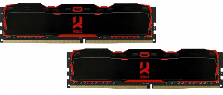 Модуль памяти DDR4 2x4GB/2666 GOODRAM Iridium X Black (IR-X2666D464L16S ...