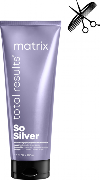 Профессиональная маска Matrix Total Results So Silver для волос ...