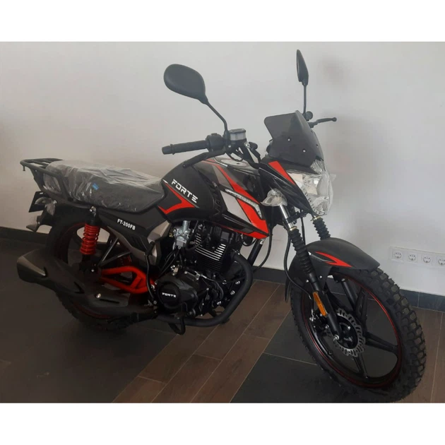Мотоцикл Forte FT200FB (125292) красный – фото, отзывы, характеристики ...