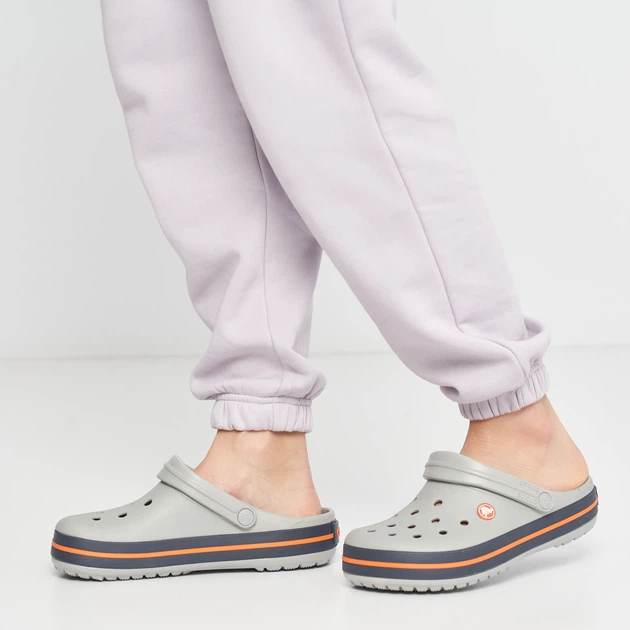 Мужские кроксы Crocs Crocband Clog 11016-01U 45-46 (M11) 29 см Light ...