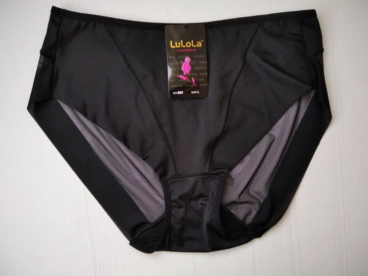 Трусики Lulola с сеточкой черные L 50 865 – Брендовая одежда | ROZETKA