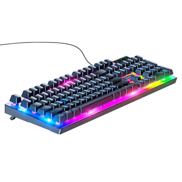 Набор проводная клавиатура и мышь Combo HOCO Luminous gaming GM18 ...