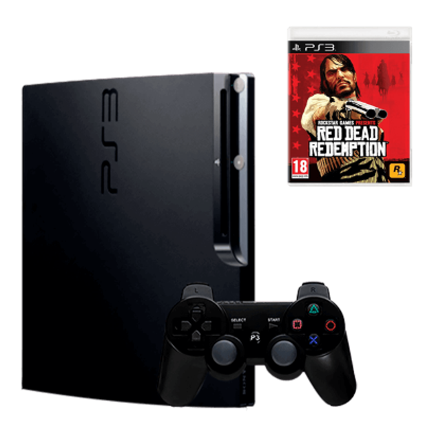 Набор Консоль Sony PlayStation 3 Slim 320GB Black Б/У + Игра Sony ...