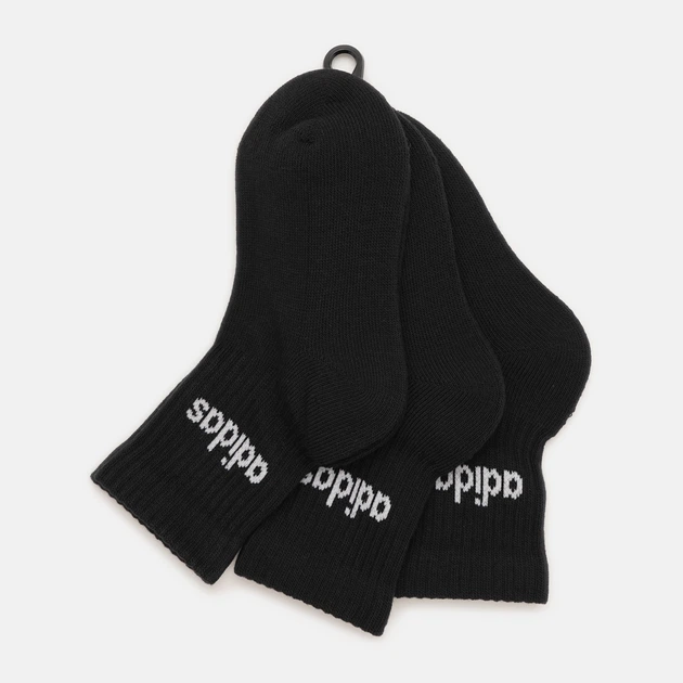 Набор мужских носков высоких хлопковых Adidas C Lin Crew IC1301 40-42 3 ...