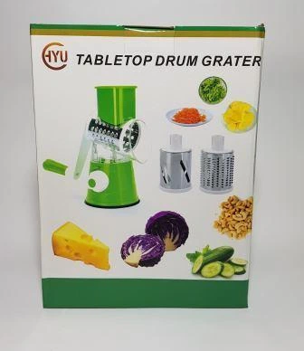 Овочерізка ручна механічна Tabletop Drum Grater – купити онлайн на ROZETKA