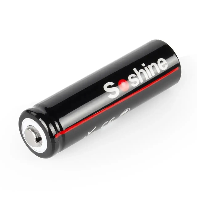 Аккумулятор 14500 3.7V 900mAh Li-ion с контактом 14*50мм Soshine – фото ...