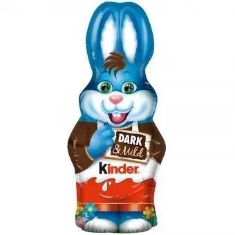 Шоколадний заєць Kinder Dark & Mild 110 г – купити в Україні - ROZETKA ...