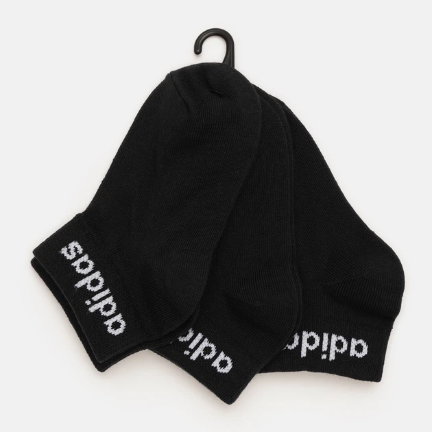 Набор детских носков хлопковых 3 пары Adidas T Lin Ankle 3P IC1305 2XL ...