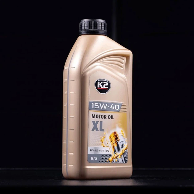 Моторное масло K2 Motor Oil SL/CF XL 15W-40 1 л (GPL-K20941) – фото ...